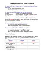 Future tense in German | Teaching Resources