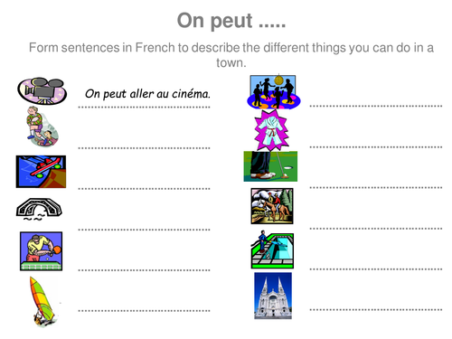 On peut | Teaching Resources