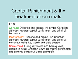 Crime and Punishment Lesson - link to assessment | Teaching Resources