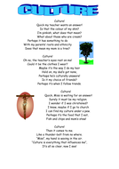 What is culture? A poem | Teaching Resources