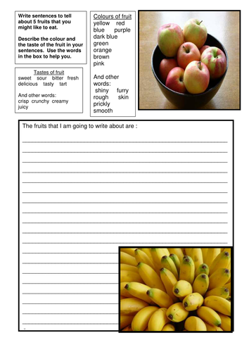 Nouns creative writing 2 | Teaching Resources