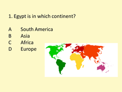 Ancient Egypt quiz - assessing prior knowledge | Teaching Resources