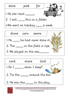PHONICS The OR sound. by coreenburt | Teaching Resources
