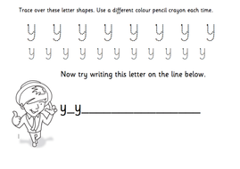 TES Phonics Does Handwriting - y | Teaching Resources