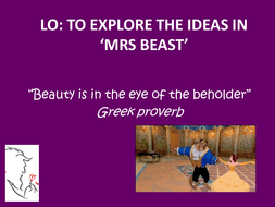 Mrs Beast | Teaching Resources