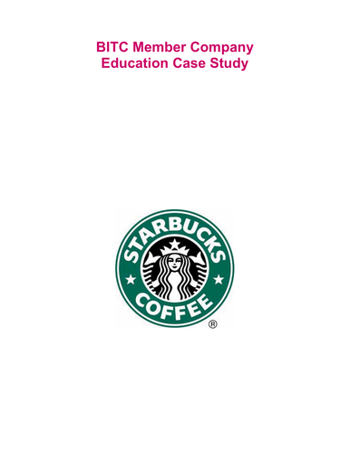Starbuck Case Study | Teaching Resources