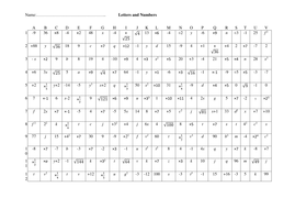 GCSE Maths: Game worksheet - Quickfire grid | Teaching Resources