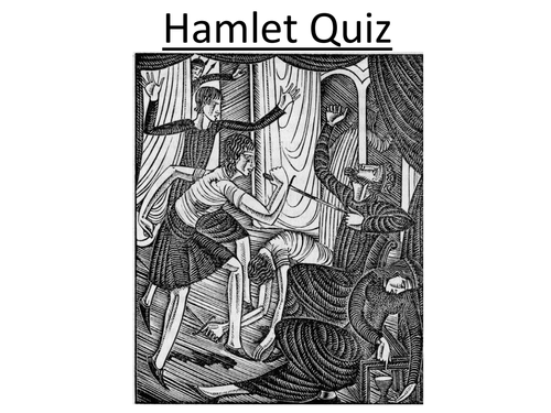 Hamlet: Interactive Revision Quiz Powerpoint | Teaching Resources