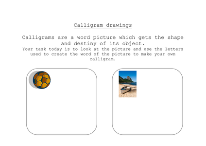 Calligram drawings.doc