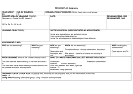 Y5/6 Geography -Coasts - lesson 1 by Vanadesse - Teaching Resources - Tes