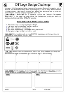 Logo design worksheet by rbond - UK Teaching Resources - TES