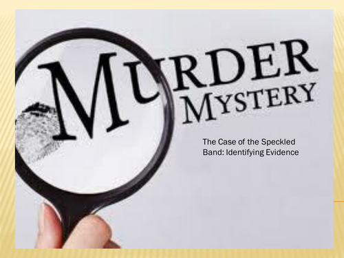Murder Mystery: Reading Lessons | Teaching Resources