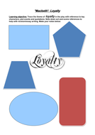 Macbeth: Tracing the Theme of Loyalty | Teaching Resources