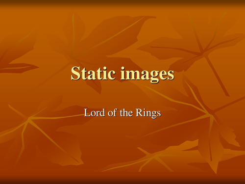 Static Images | Teaching Resources