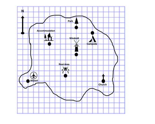 GCSE Maths: Holiday Island - Bearings activities | Teaching Resources