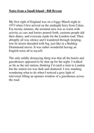 Bill Bryson extracts for travel writing by sjb1987 | Teaching Resources