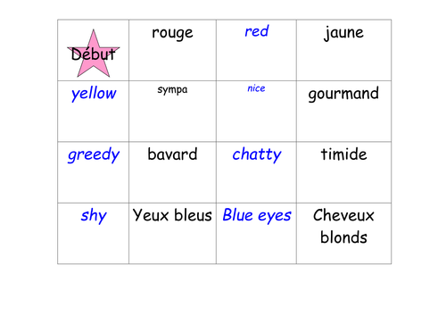 Revision de vocabulaire / expo 1 modules 1&2 - | Teaching Resources