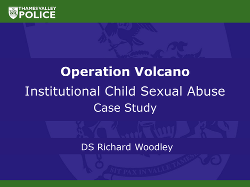 Safeguarding Children Case Example - Special Education setting ...