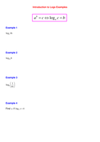 A level Maths: Logarithms worksheets and revision - Resources - TES