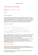 Trapezium Rule | Teaching Resources