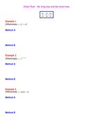 Chain Rule | Teaching Resources