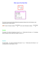 Chain Rule | Teaching Resources