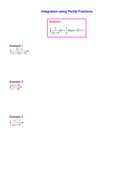 A level Maths: Integration worksheets | Teaching Resources