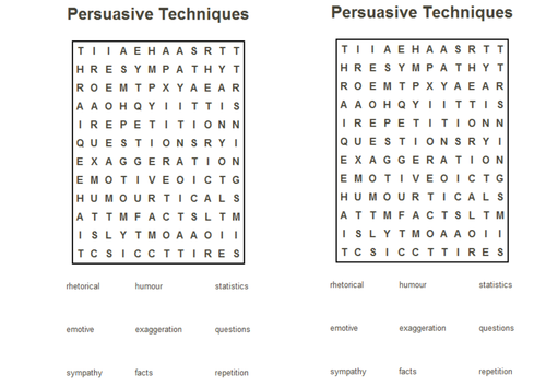 Non-fiction wordsearch - starter | Teaching Resources