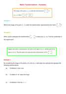 Matrices | Teaching Resources