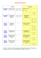 Matrices | Teaching Resources