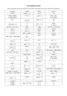Hyperbolic functions | Teaching Resources