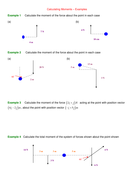 A level Maths, Mechanics: Moments worksheets | Teaching Resources