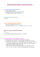 Binomial Distribution | Teaching Resources
