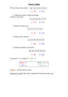 Linear Coding Revision | Teaching Resources