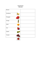 Favourite fruit tally chart and pictogram by landoflearning | Teaching ...