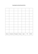 Favourite fruit tally chart and pictogram by landoflearning | Teaching ...
