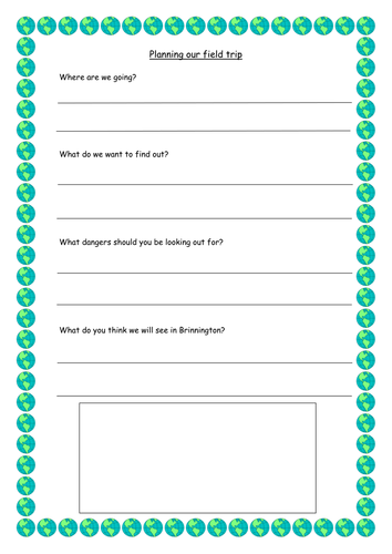 Planning a field trip | Teaching Resources