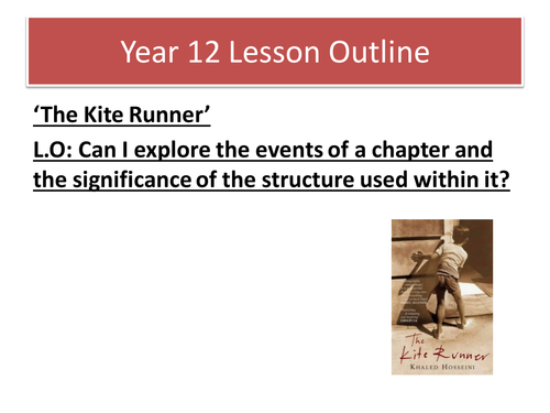 Opening two lessons to teaching 'The Kite Runner' | Teaching Resources