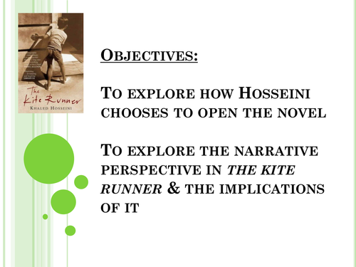 Opening two lessons to teaching 'The Kite Runner' | Teaching Resources