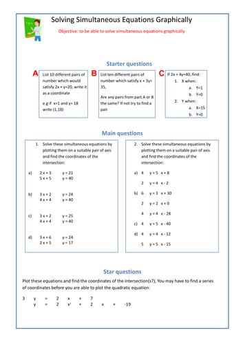 GCSE Maths Algebra Worksheets | Teaching Resources GCSE Maths Algebra Worksheets | Teaching Resources