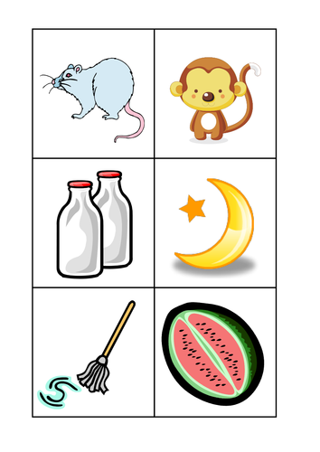 Initial sound pairs game - R M D | Teaching Resources