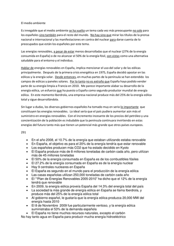 El medio ambiente | Teaching Resources