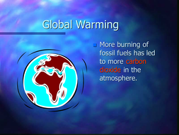 Global warming ppt | Teaching Resources