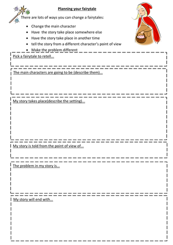 Planning your own fairytale | Teaching Resources