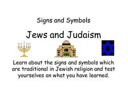Judaism - symbols by JodiP | Teaching Resources