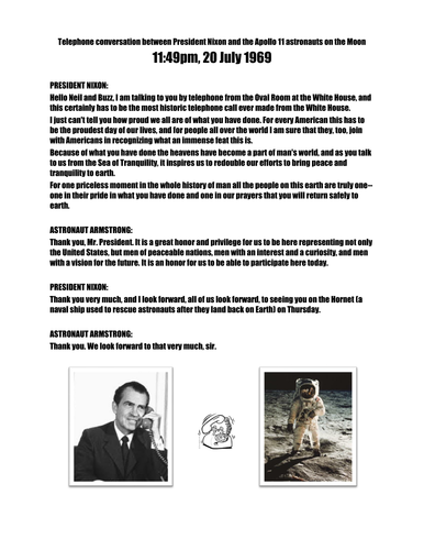 The Space Race (week 4) | Teaching Resources