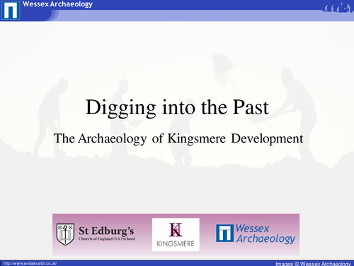 Archaeology of Kingsmere Estate Teacher's Pack | Teaching Resources