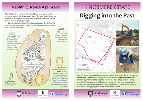Archaeology of Kingsmere Estate Teacher's Pack | Teaching Resources