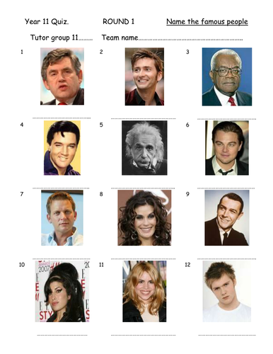 Quiz for tutor time. Mixed topics weekly | Teaching Resources