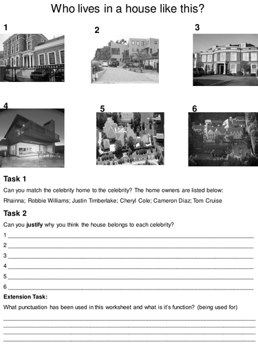 English Lessons Selling Houses Lesson 1 | Teaching Resources